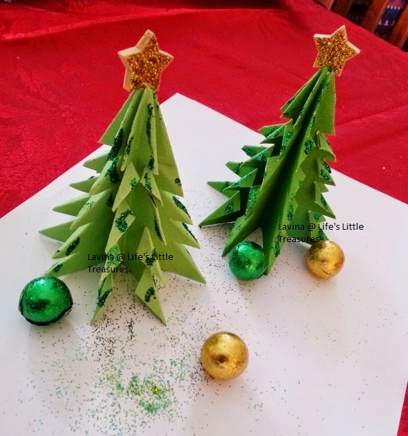 Life's little treasures: Kids craft - Origami Christmas tree | Origami ...