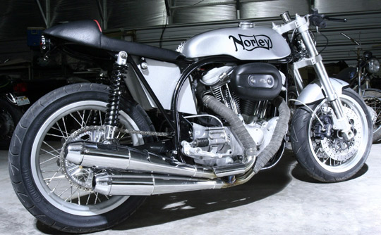 LUTON: HARLEY CAFE RACER