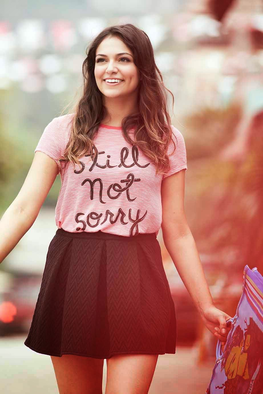-blooopies-: Bethany Mota Spring Collection 2015 at Aéropostale