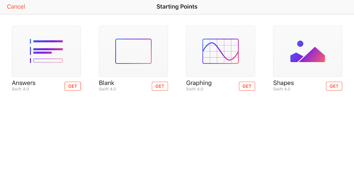 SWIFT / Swift Playground on iPad Test