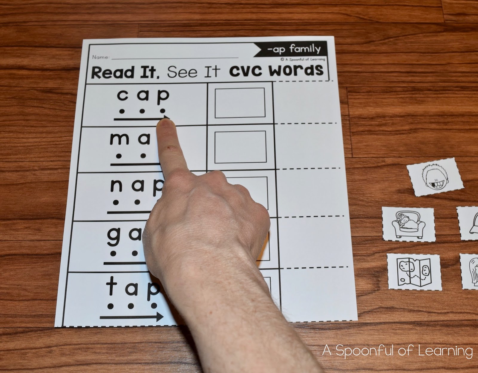 Reading Fluency Activities - Read it, Write It, See it