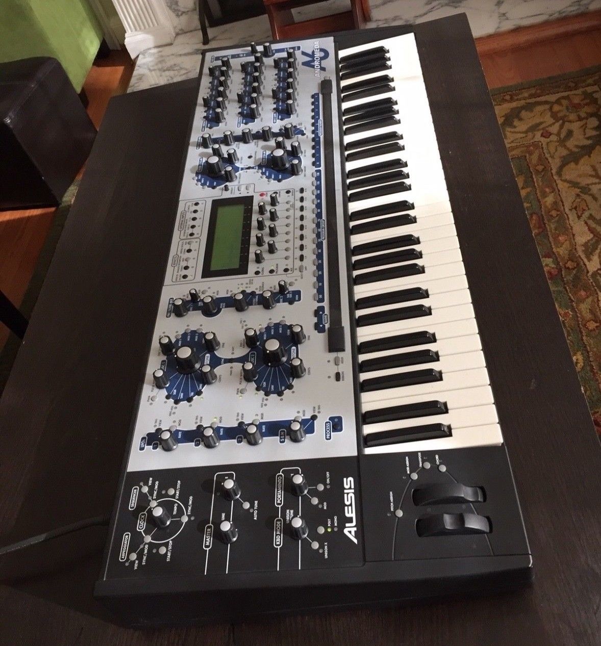 MATRIXSYNTH: Alesis A6 Andromeda Keyboard Synthesizer SN (21)A6003020400161