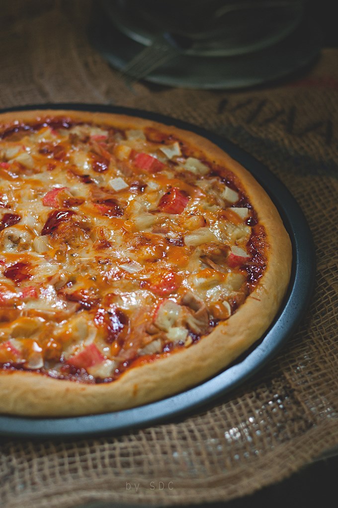 Melley Mey's Kitchen : ~ Resipi Pizza Gebu...