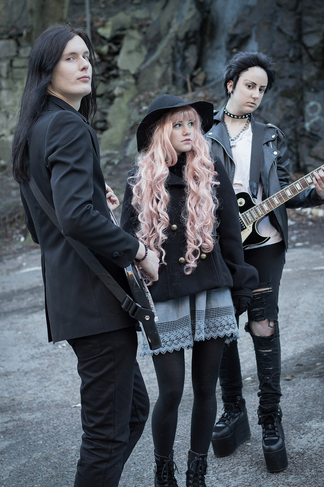 Punk rockers in Gothenburg - my Nana cosplay - Stendhals Creativity