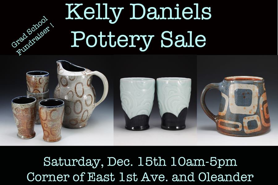Kelly Lynn Daniels: Pottery Sale Saturday