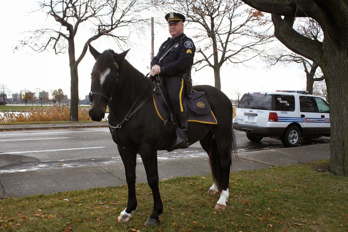 Michigan Exposures: A Detroit Mounted Policeman