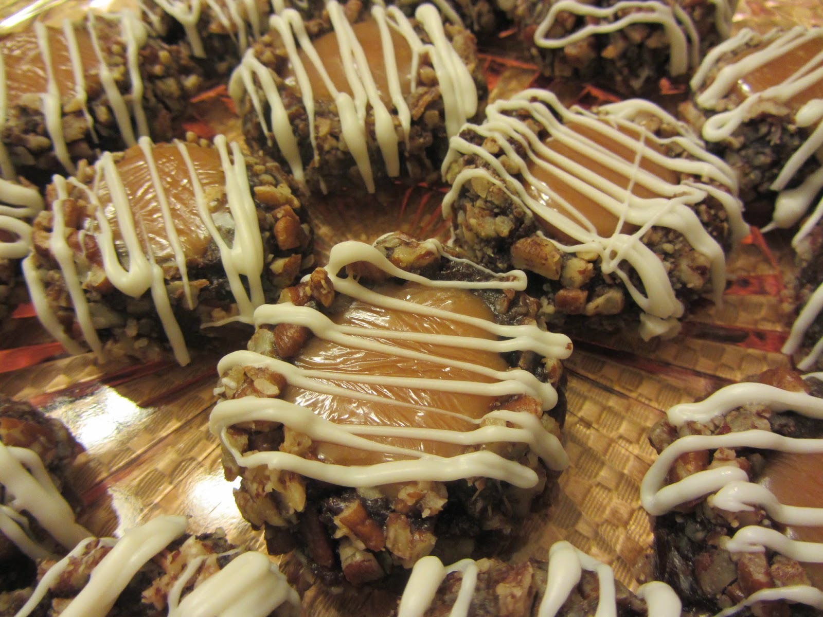 Creative Hospitality: Chocolate Caramel Thumbprint Cookies