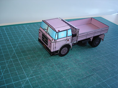 papierove-modely: Škoda Liaz 706 MT sklápač