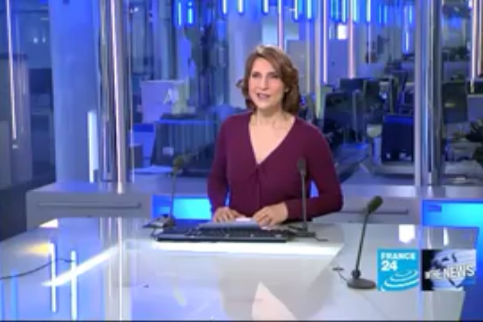 vuesalatele: 2012 02 04 @15H00 - GENIE GODULA, FRANCE 24, THE NEWS