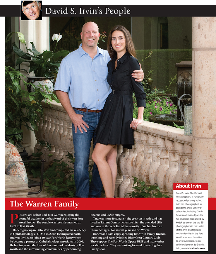 Fort Worth Business Press 2015: The Warren Family