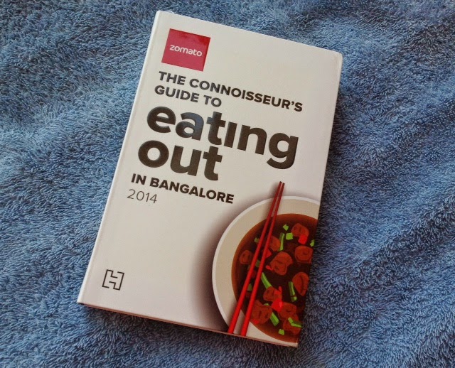 My review in ZOMATO's all new "Connoisseur's Guide to EATING OUT"