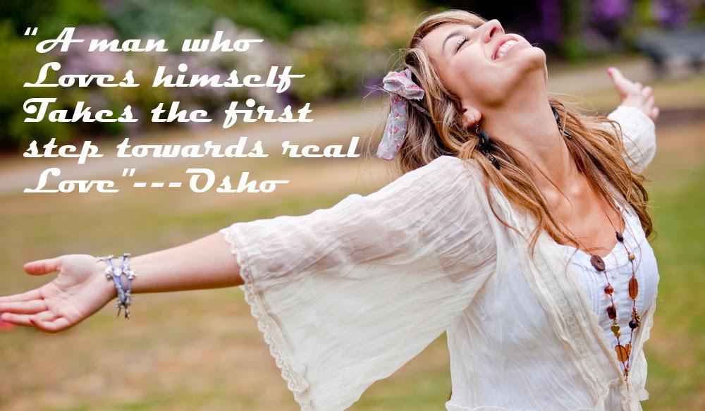 Love yourself.....| Osho quote on self Love ~ Osho Quotes For Happiness