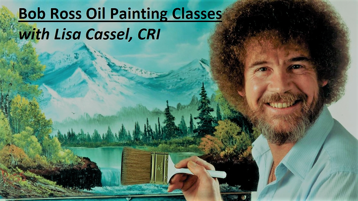 Bob Ross Oil Painting Classes with Lisa Cassel, CRI