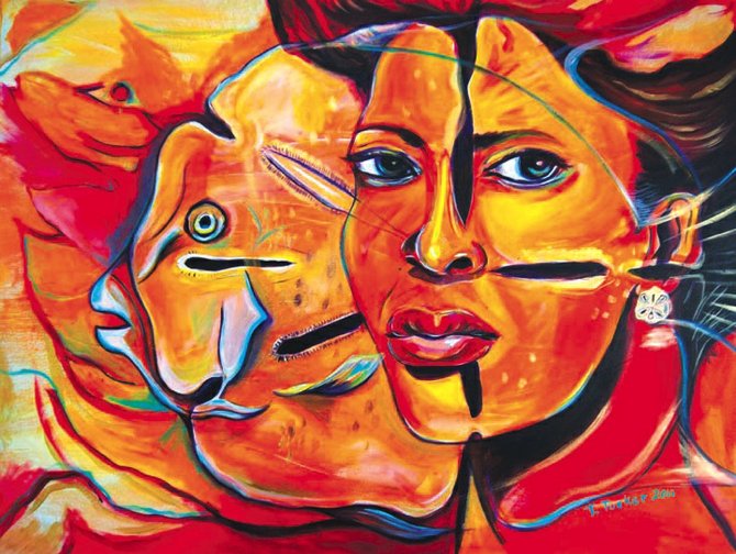 Alpha Omega Arts: Bahamian artist Trevor Tucker links nature with religion