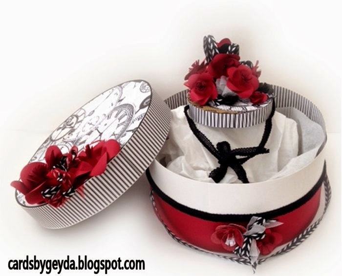 Paper Craft Creations: Dress Shop Vintage Victorian Hat Boxes And ...