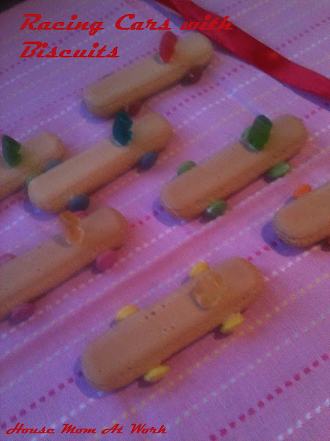 House Mom At Work: Racing Cars with Biscuits