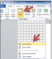 Cara Membuat Table di Microsoft Word | BELAJAR BARENG
