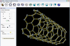 Ninithi - A modelling software for nanotechnology - ViduWeb