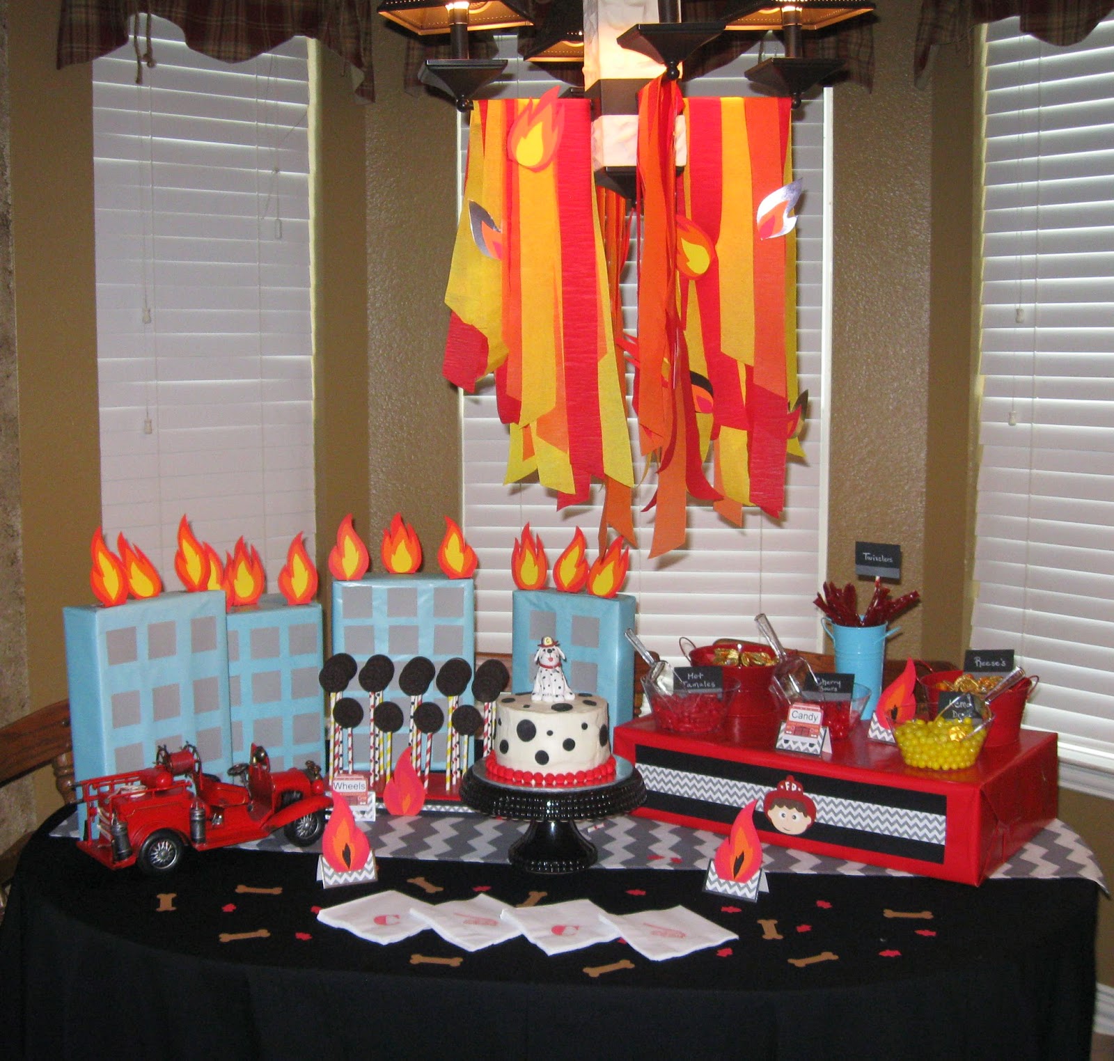 Journey to Happy: Fireman Baby Shower