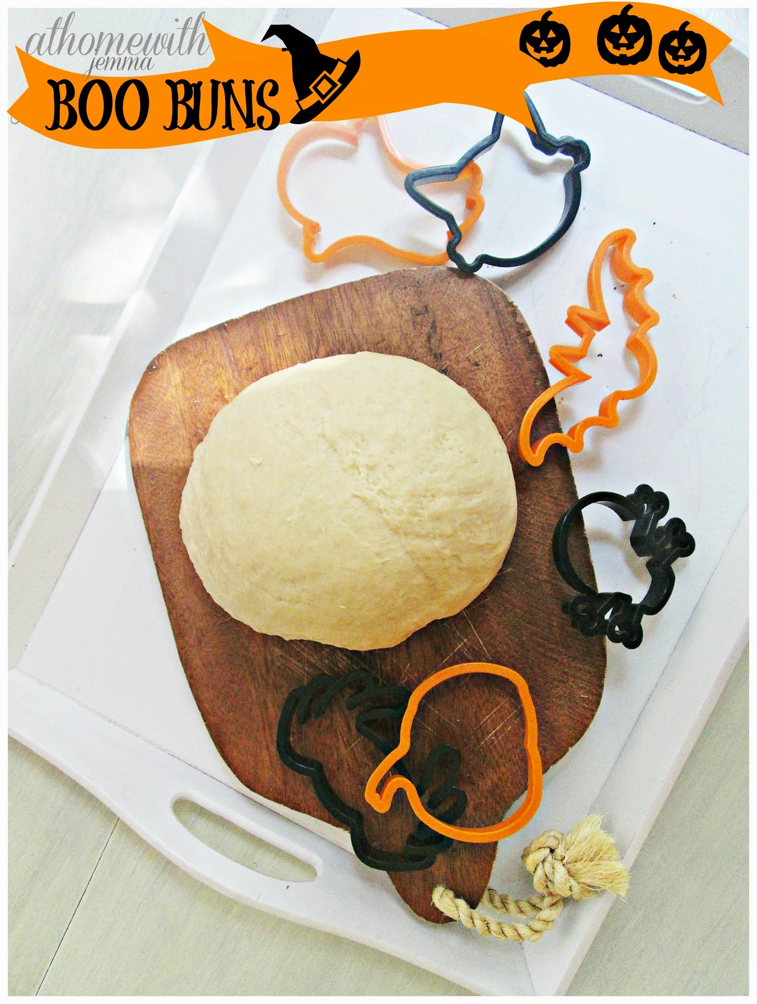 Homemade Boo Buns and Easy Braided Bread - At Home with Jemma
