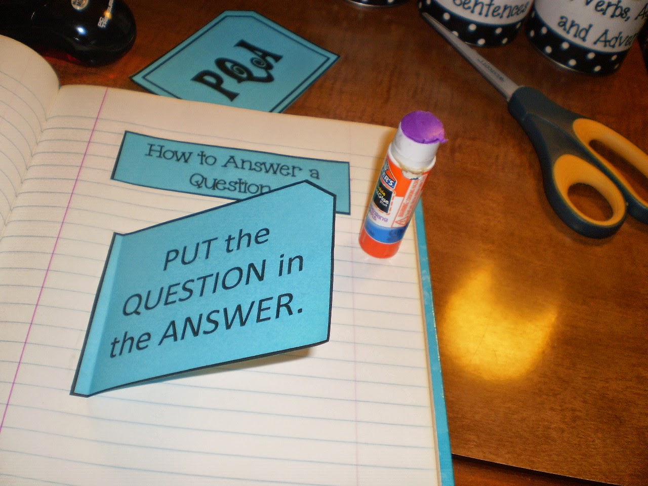 The Teacher's Desk 6...: Monday Made It and Anchors Away PQA FREEBIE