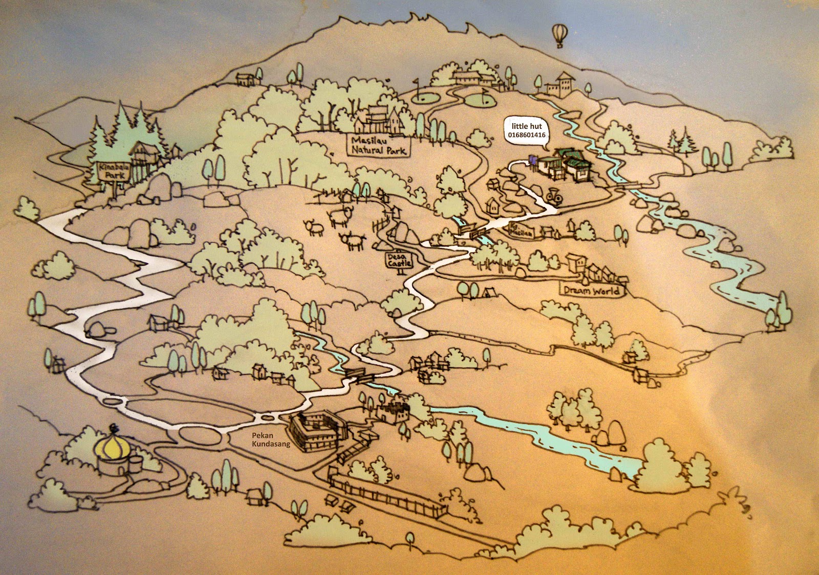 Little Hut 寒舍: Location