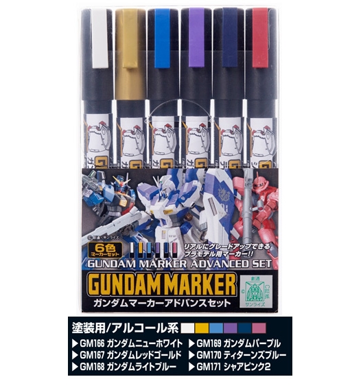 Gundam Marker Advanced Set - Release Info