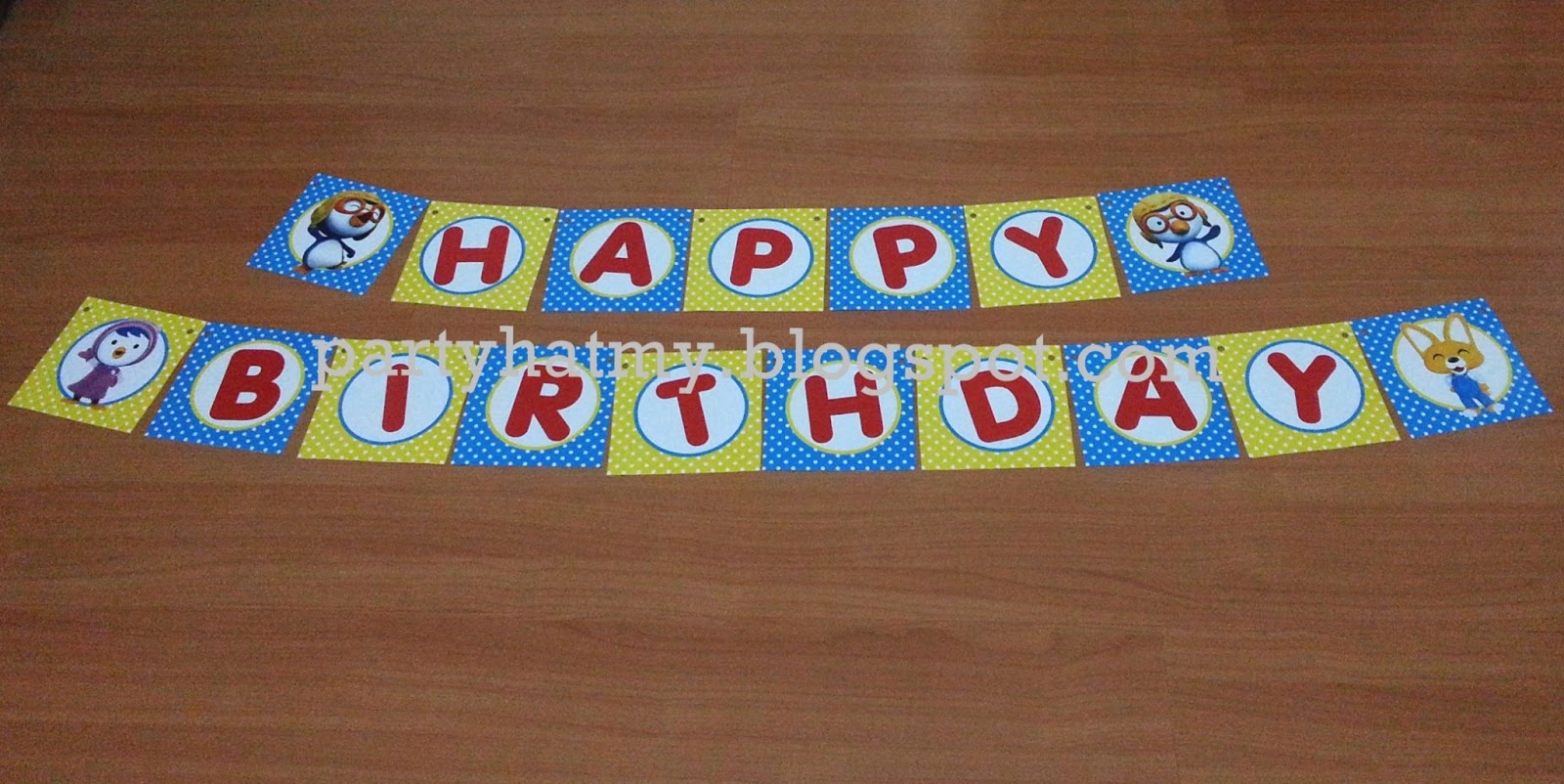 Party Hat: Pororo Party Printables