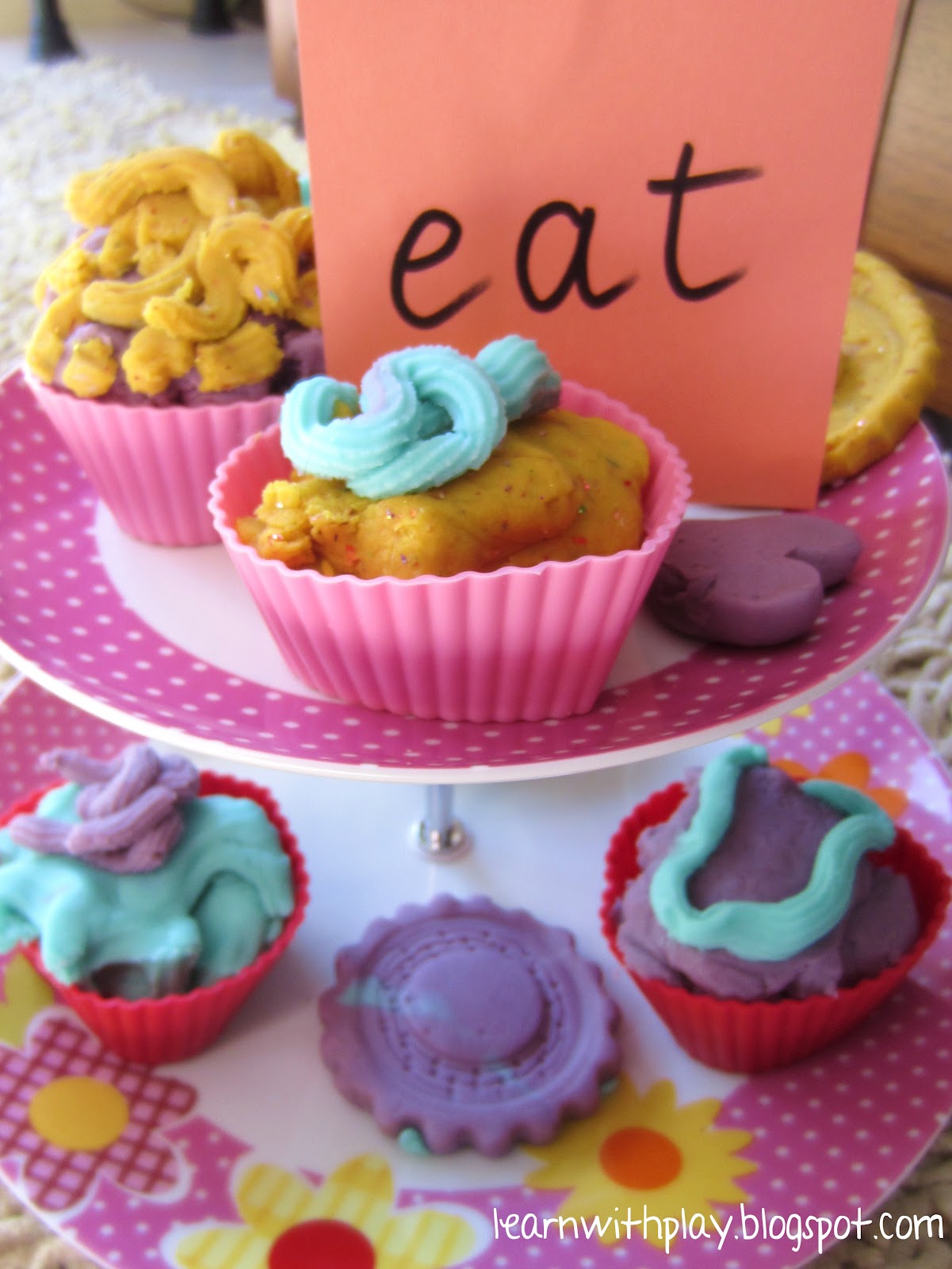 Learn with Play at Home: Host a Play Dough Tea Party