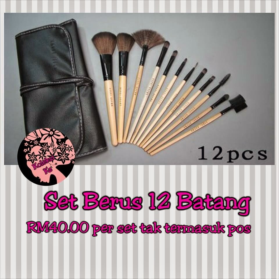 myshoppingland: Berus solek set lengkap atau berus single