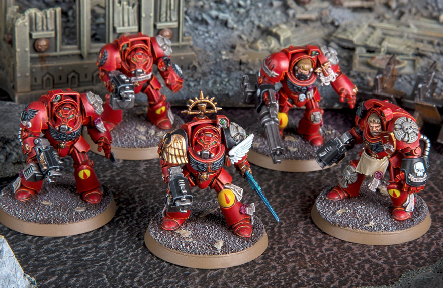 Heresy30K - The Horus Heresy Blog: New Blood Angels Terminators & Librarian