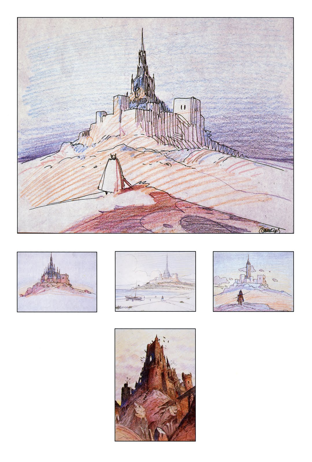 Moebius' 'Willow' Illustrations Are A Fantasy Come True « Film Sketchr