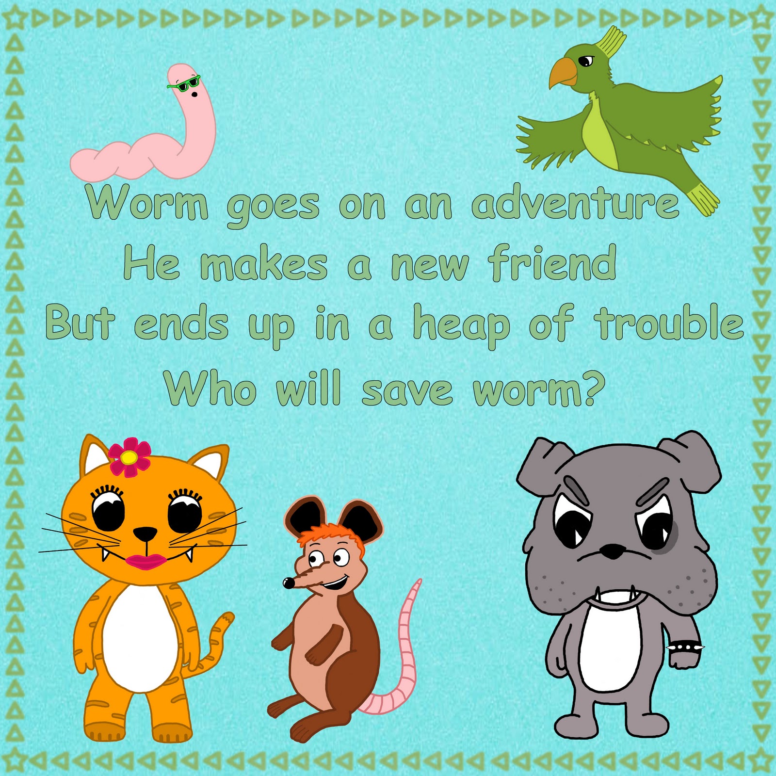 Tsimp's Blog: Adventures of Worm - Childrens Storybook