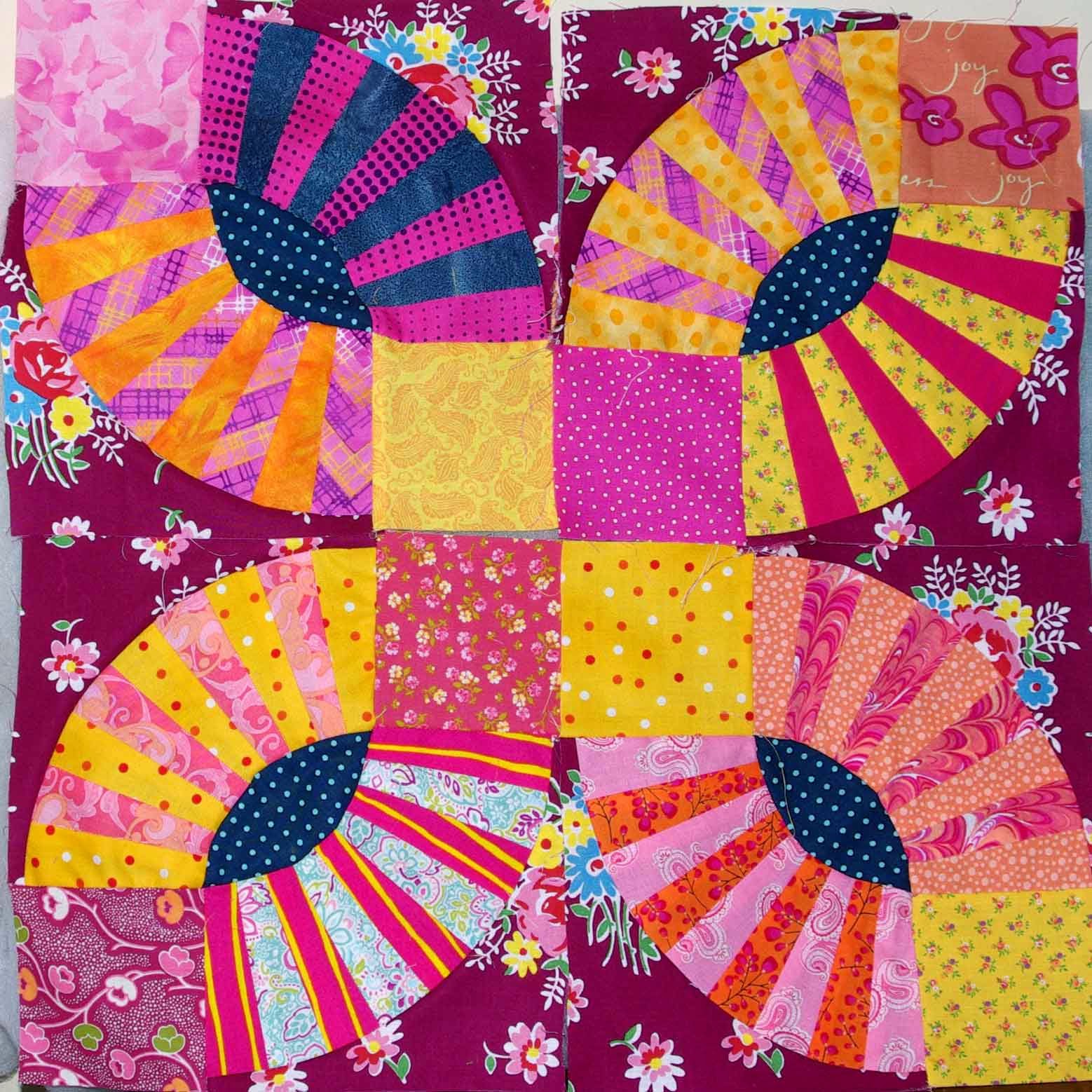 Sane, Crazy, Crumby Quilting: Pickle Dish and Spinning Stars