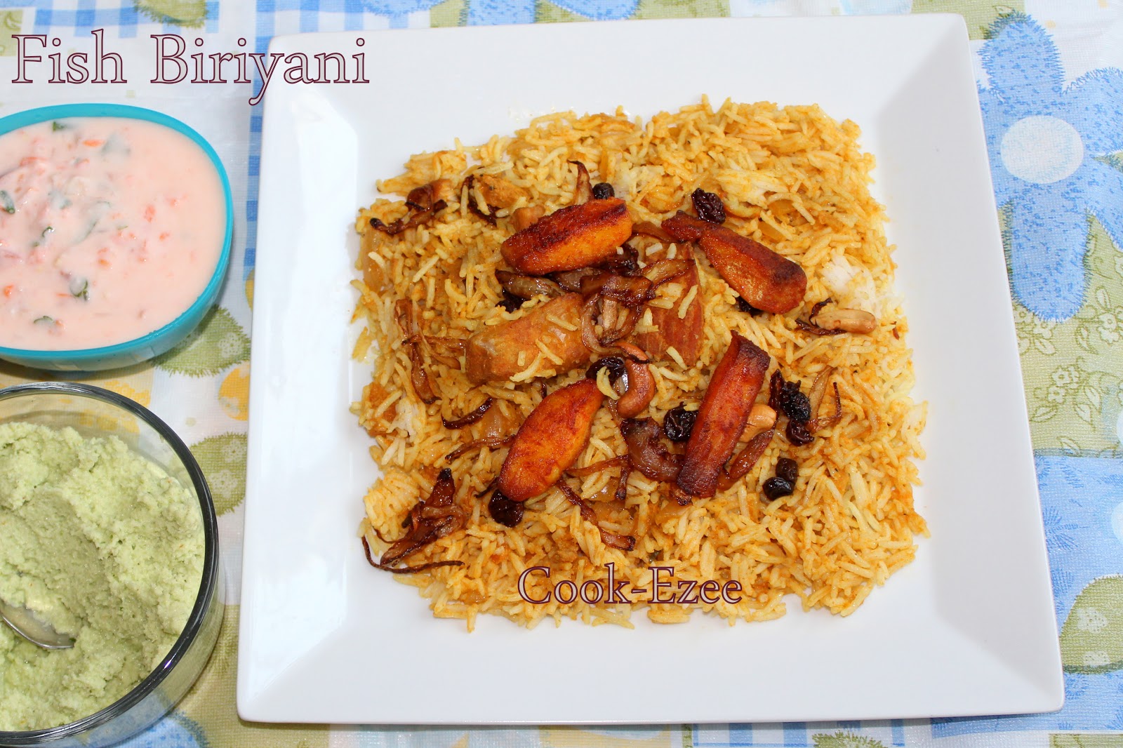 COOK-EZEE: Fish Biriyani With Tilapia Fish Fillet