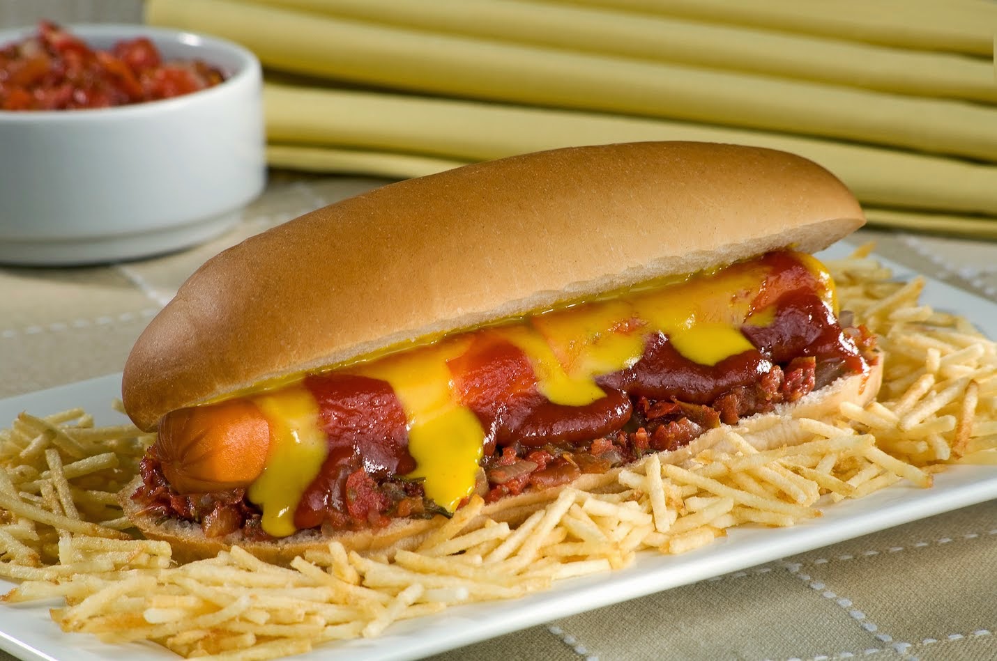 Salsa Com Pimenta: Lanche Rápido, Comum, mas de um Jeito Diferente