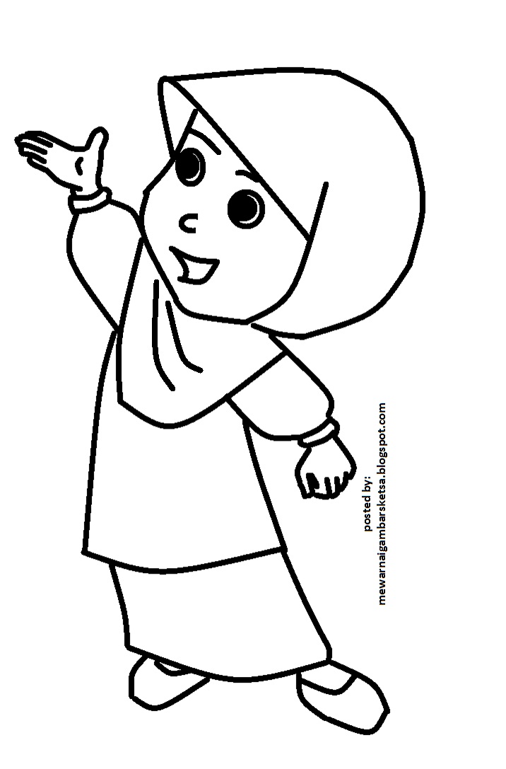 Mewarnai Gambar Kartun Imut Lucu Dan Keren 181