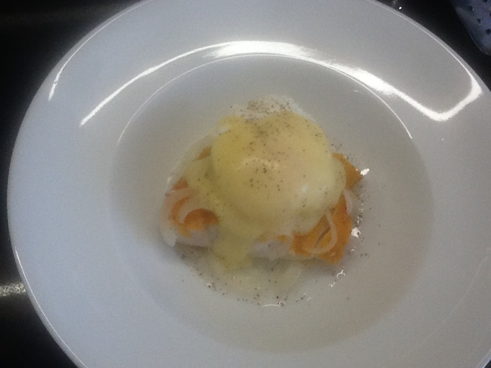 Willie's Daily Dish: Poached Smoked Cod and Egg with Hollandaise Sauce