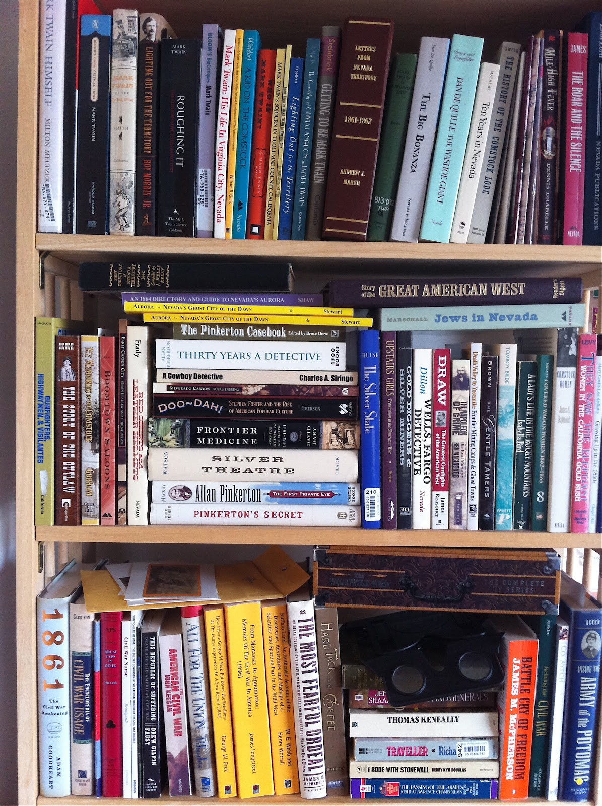 Bookcase Showcase Author Caroline Lawrence