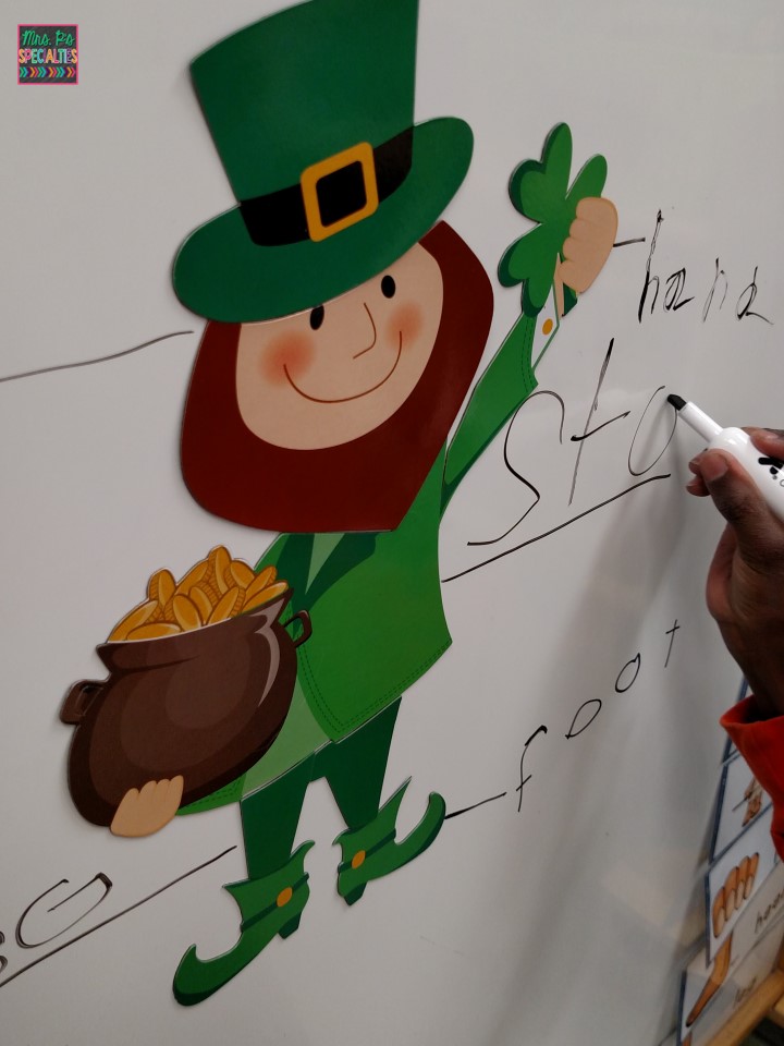 Hands On Lesson On Body Parts · Mrs. P's Specialties