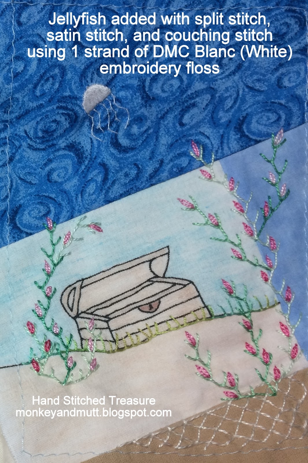 Hand Stitched Treasure: Treasure Chest Tutorial Part 5: Embellishment