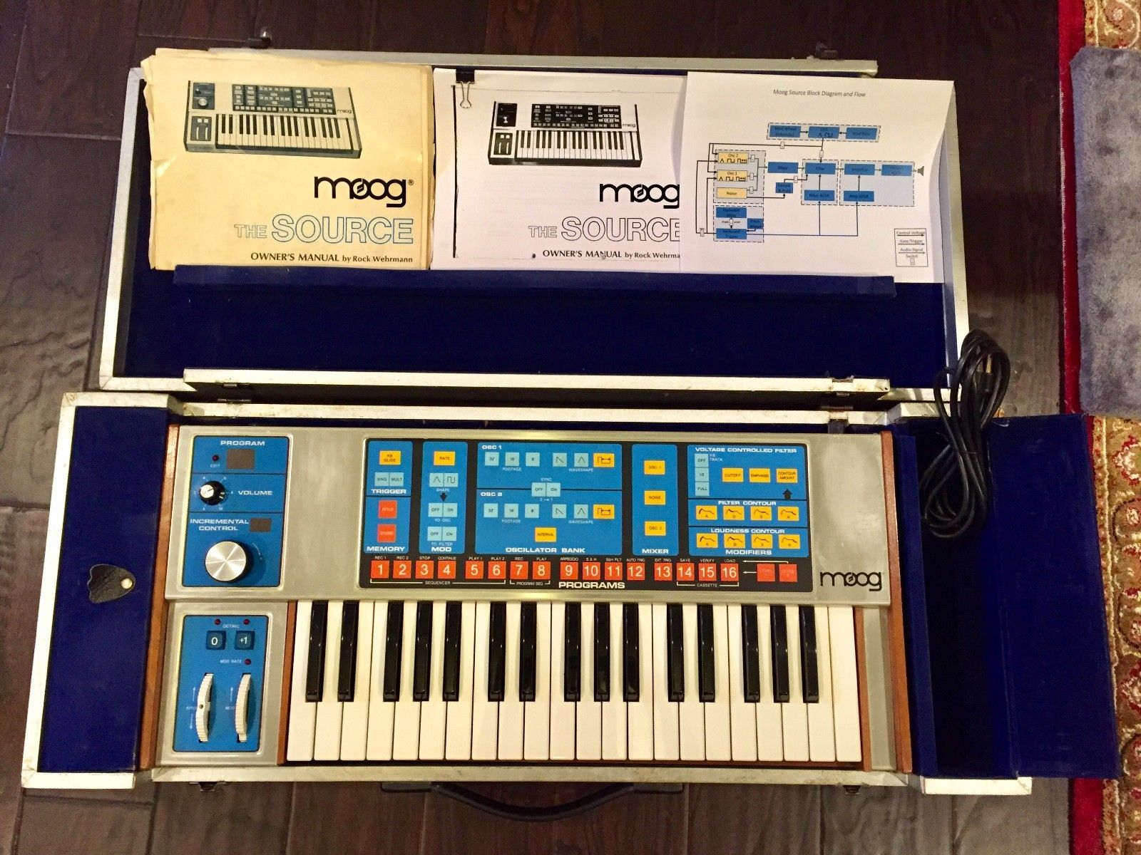 Matrixsynth Moog Source Keyboard Synthesizer Sn 2220
