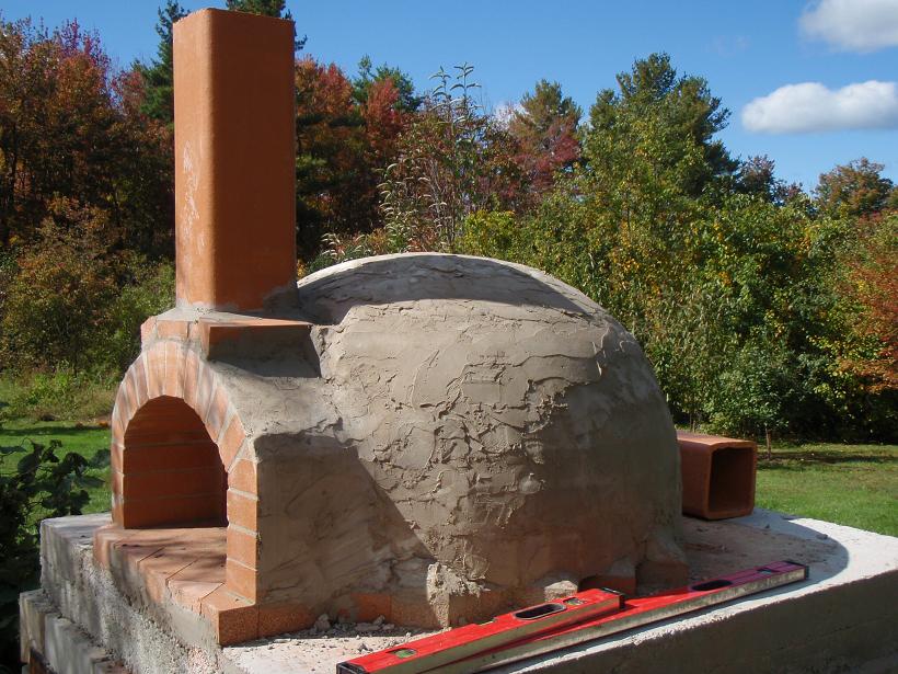 Building my Wood Fired Oven – Construction Walk-through pt2…Oven floor ...