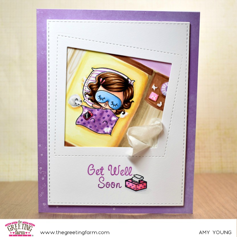 A thousand sheets of paper: Get Well Soon...