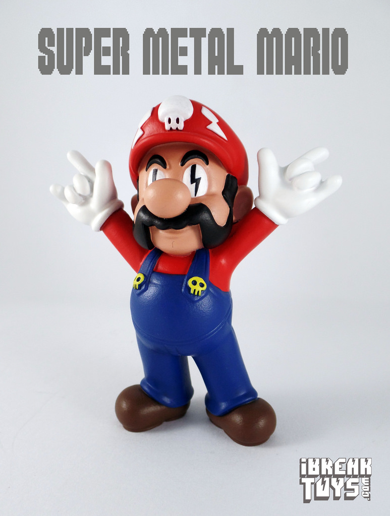 Super Metal Mario by #iBreakToys for DKE Toys @ DesignerCon 2016