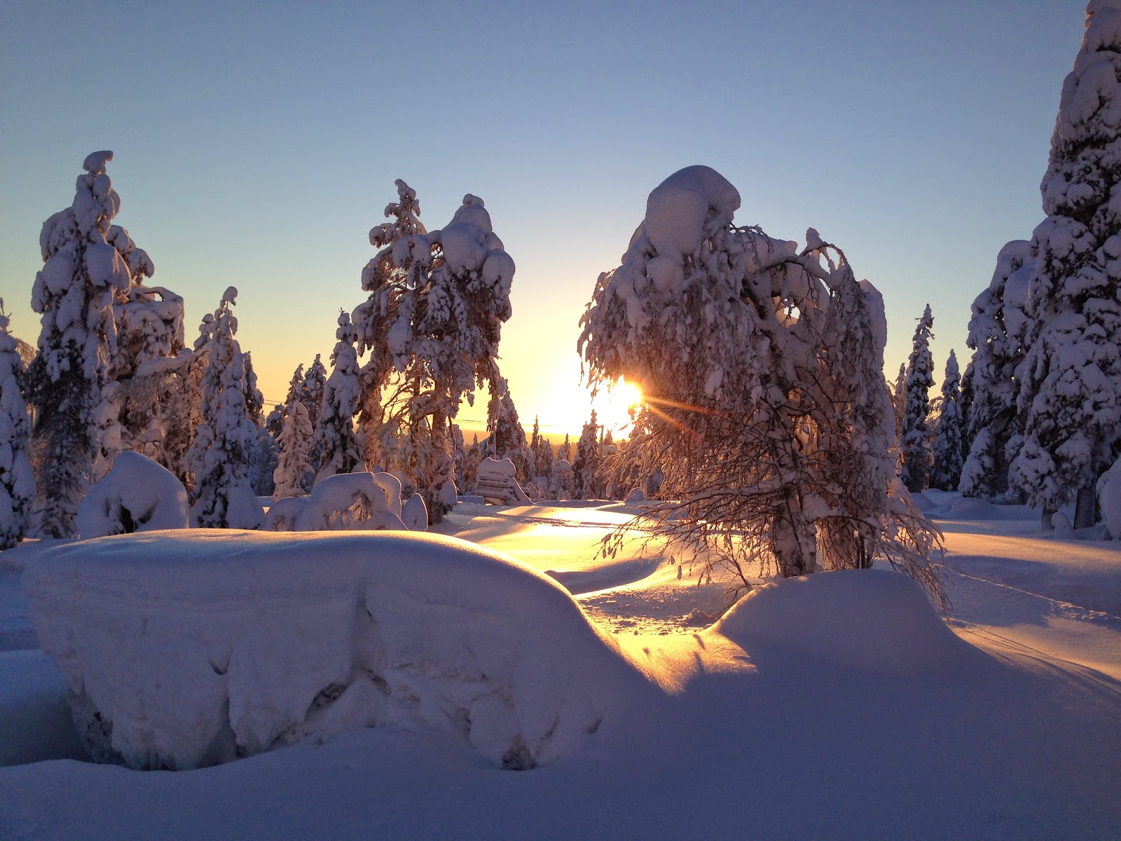 A a m u n K a j o : Kauniita talvisia kuvia