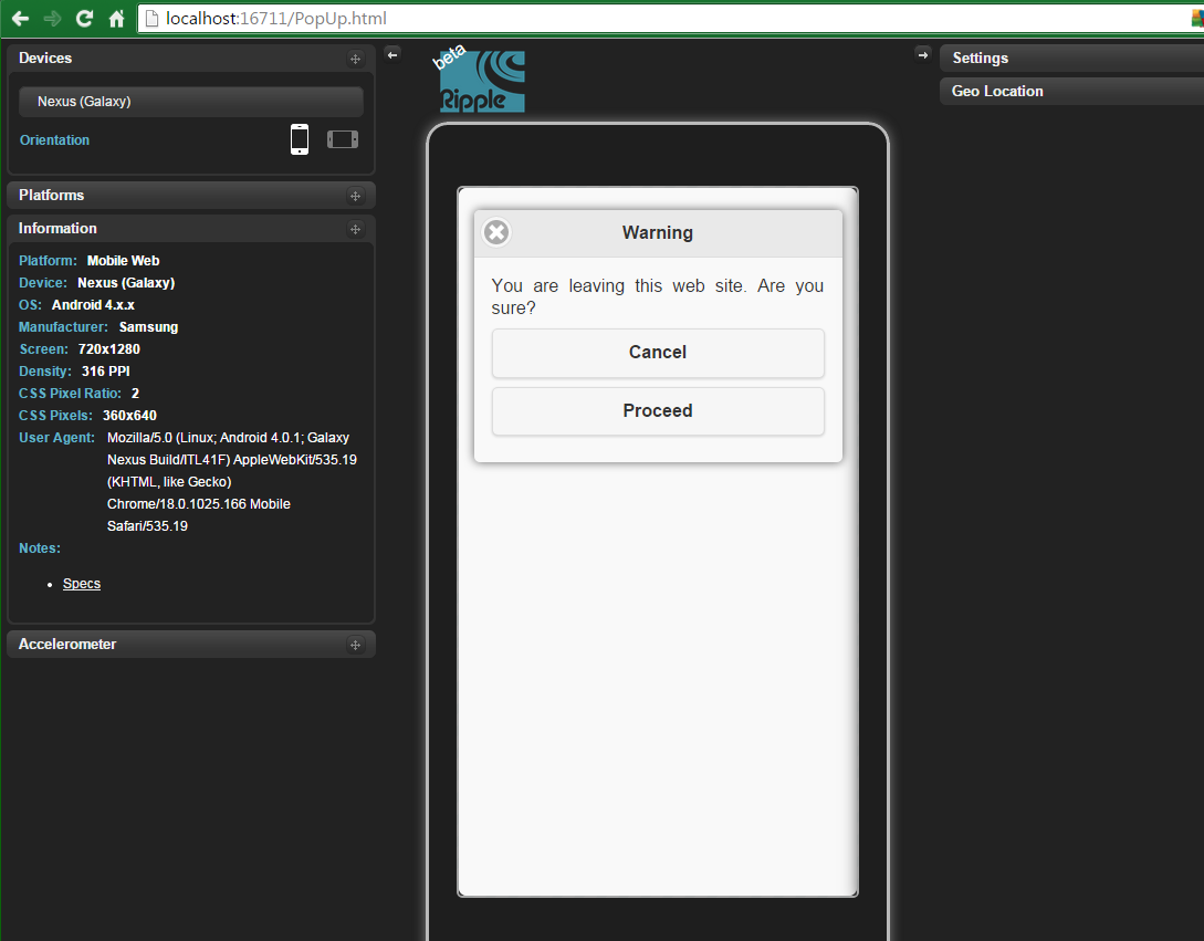 The Aspnet Mvc Club How To Create A Jquerymobile Popup Dialog In 10 Minutes