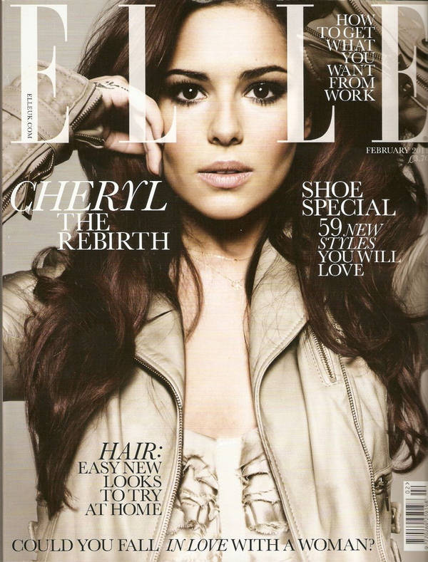 Cheryl Cole Elle UK Photoshoot ~ All About Beautiful Girls