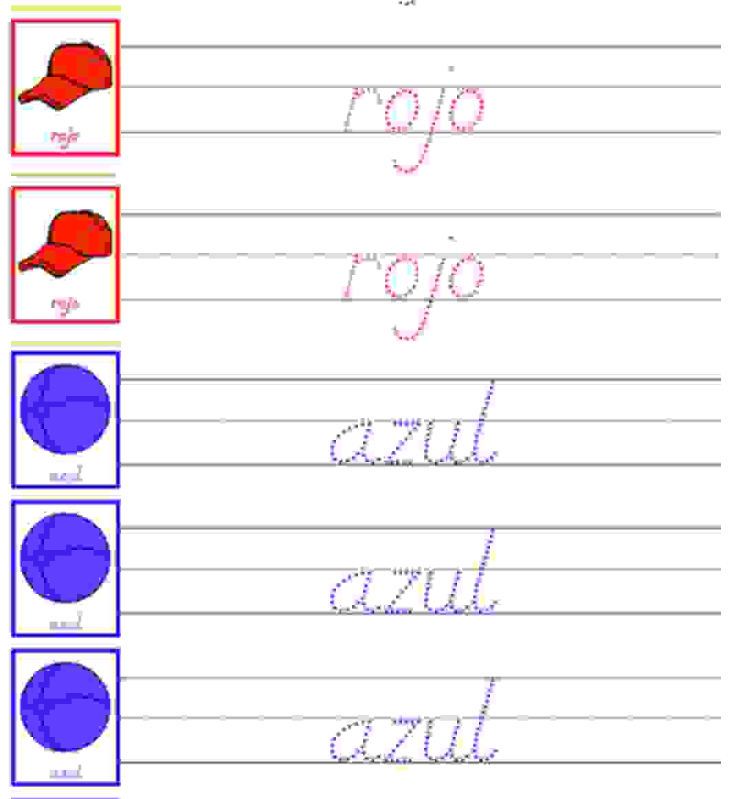 ESCRIBIR COLORES