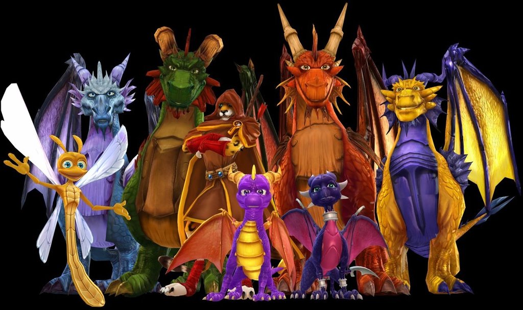 Diversidad Explosiva: Personaje del Mes de Junio 2015: Spyro the Dragon
